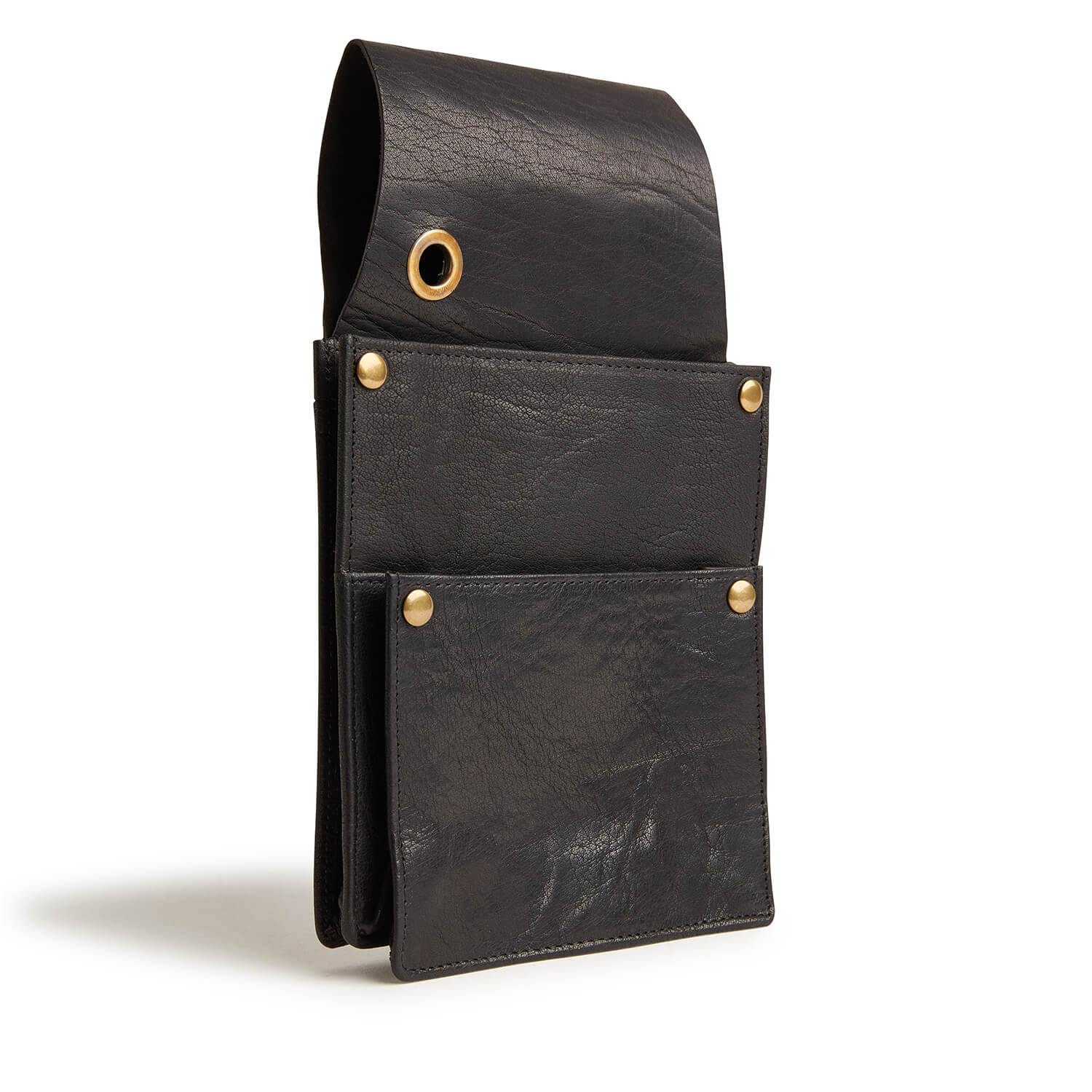 Horeca holster wallet zwart - Leer - Served with Style