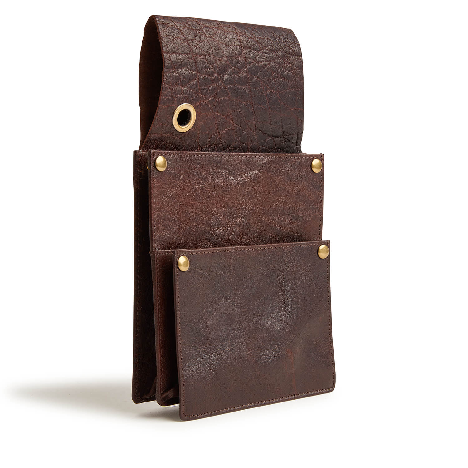 Horeca holster wallet bruin - Leer - Served with Style